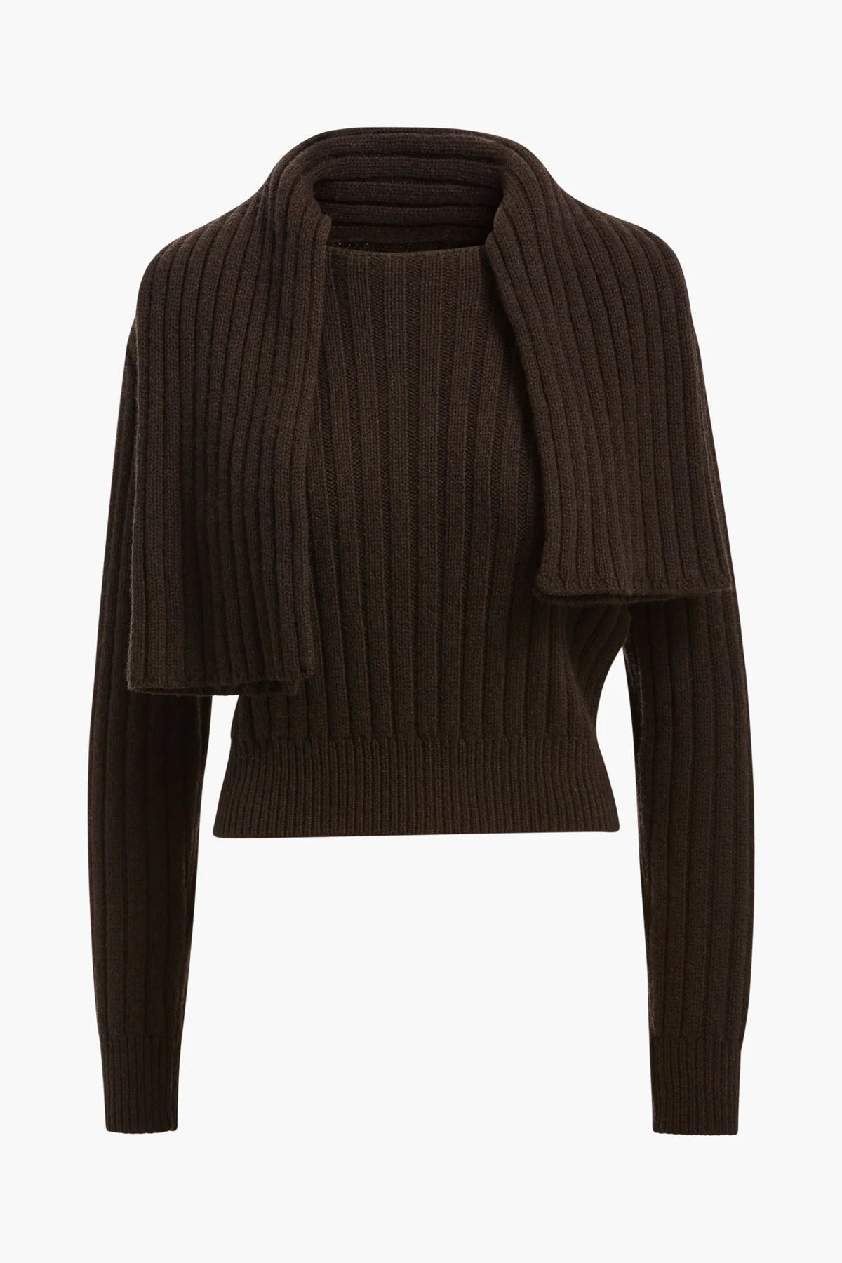 BRANDON MAXWELL RYAN SCARF SWEATER – Lawrence Covell