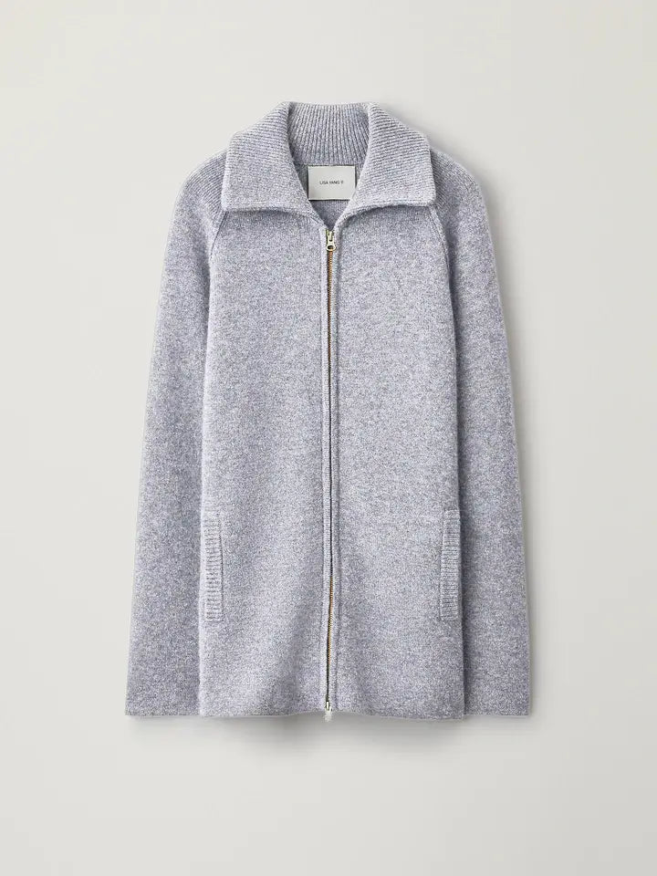 LISA YANG GARDENIA ZIP CARDIGAN – Lawrence Covell